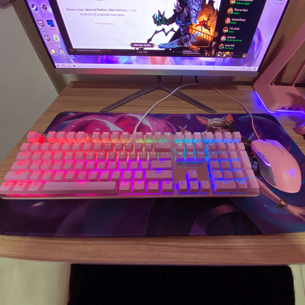 keepdreaming 104pcs Mechanical Keyboard Keycaps Ergonomic Universal ...