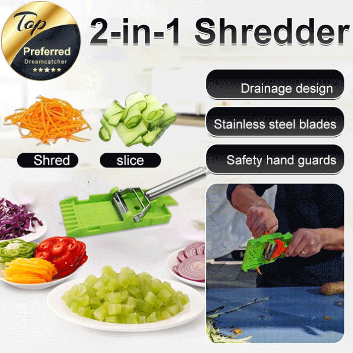 [HOT] [Injury-Proof Hands/Food Grade] 2-in-1 Shredder/Stainless Steel ...