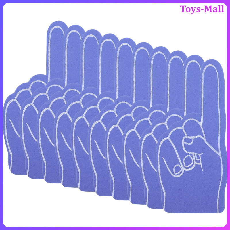 12 Pcs Miniture Decoration Football Party Supplies Mittens Foam Sports ...