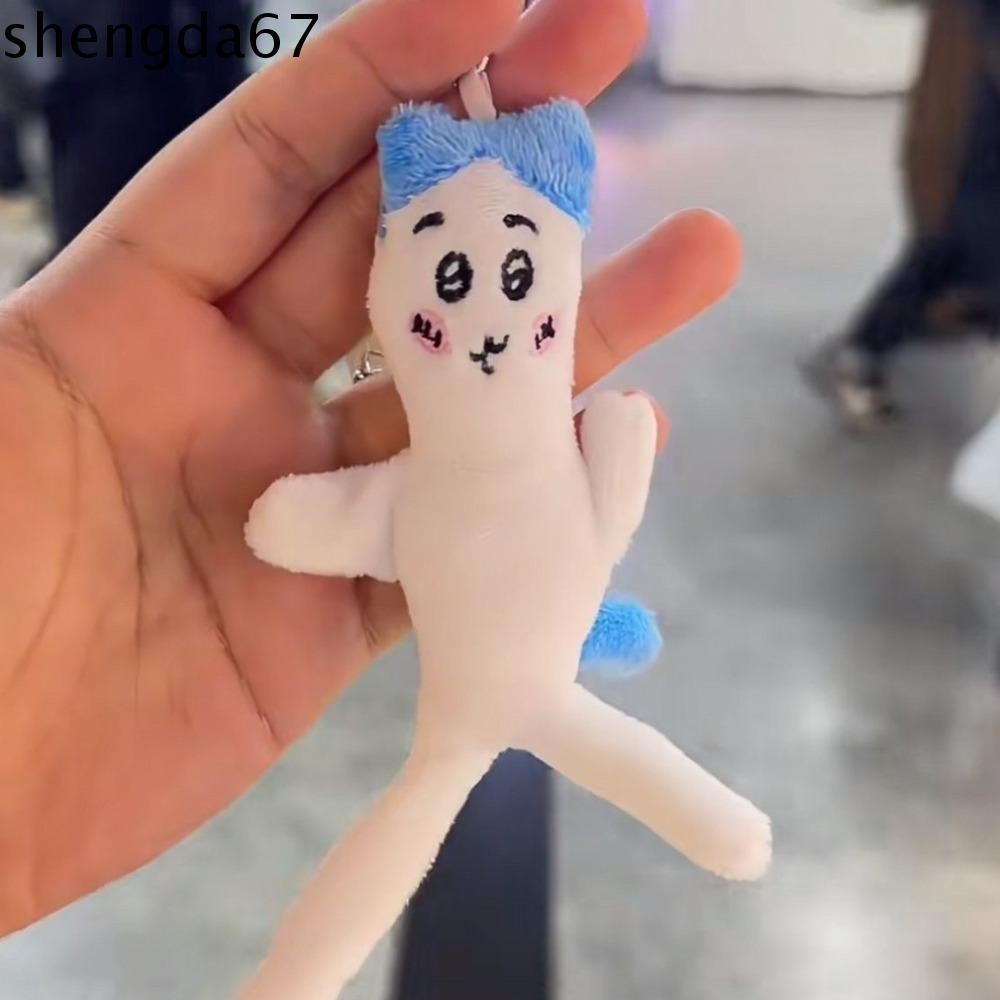 SHENGDA Hachiware Anime Pendant, 10cm Plush Chiikawa Plush Doll ...