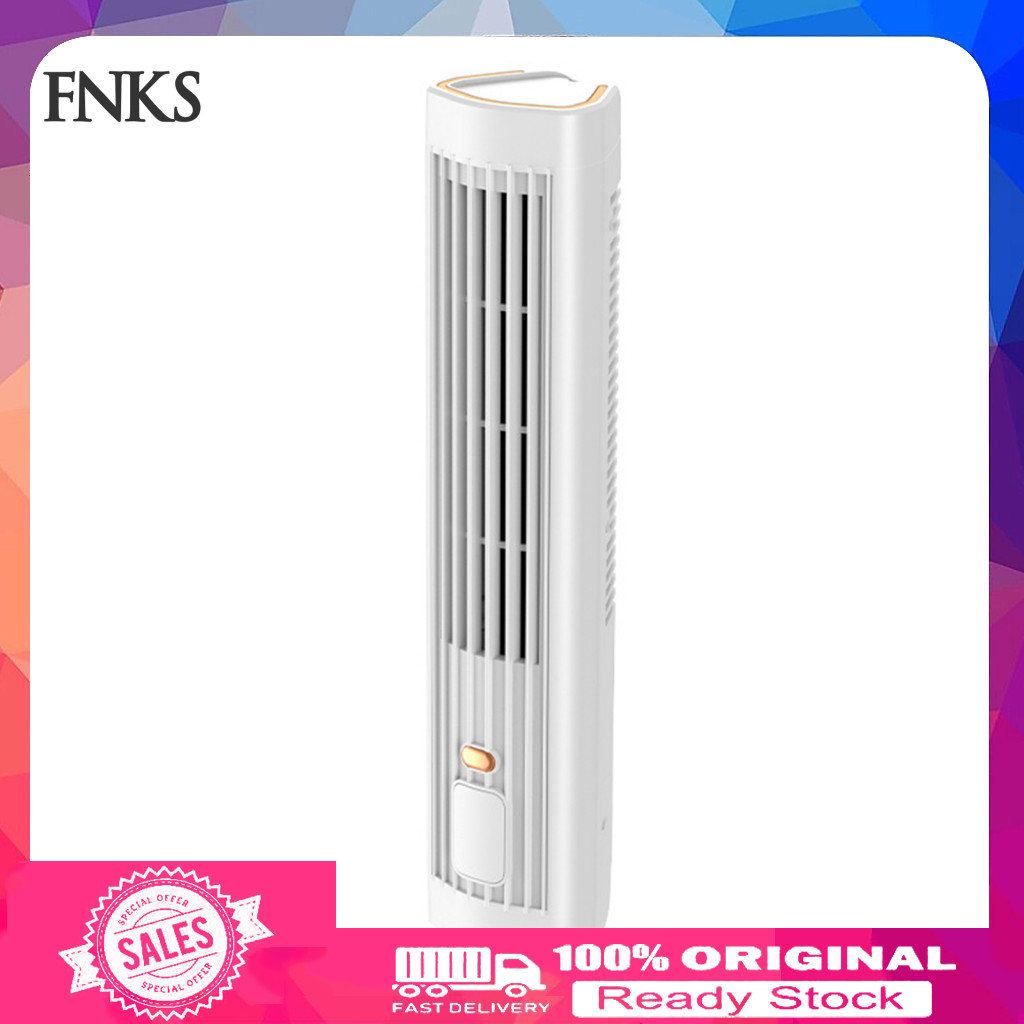 [Ready stock] Usb Desk Fan Quiet Table Fan Bladeless Tower Fan Air ...