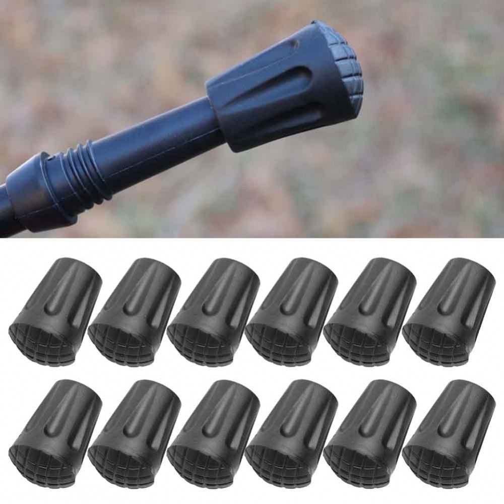 Trekking Pole Tip Easy To Install End Cap Hiking Cane Rubber Tip ...
