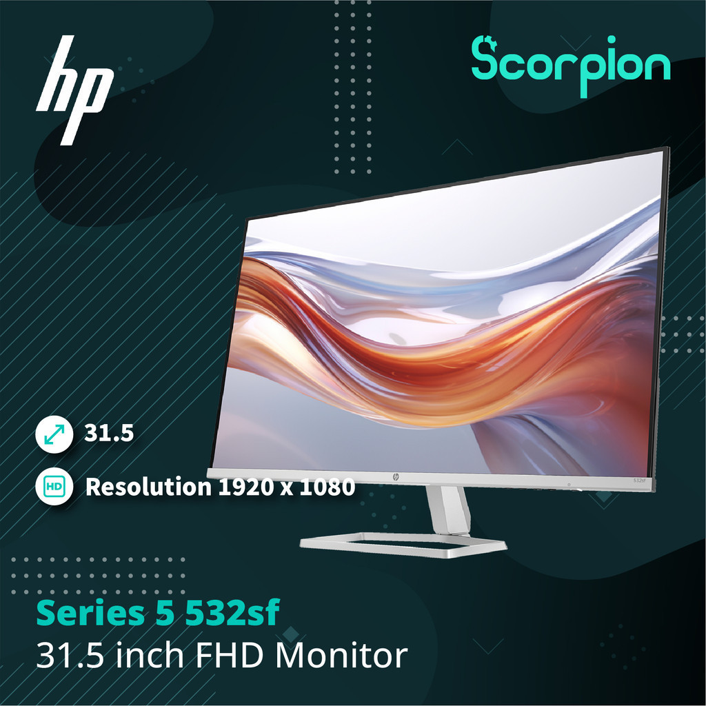 HP Series 5 532sf 31.5 inch FHD Monitor | Shopee Malaysia