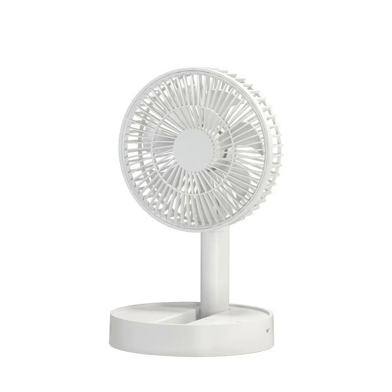 USB Foldable Fan with 4 Speeds ＆ Timing,Battery Operated Mini Fan for ...