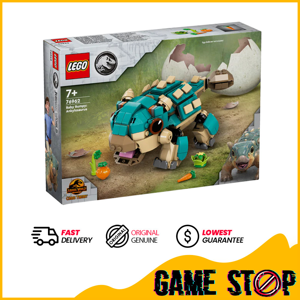 Lego 76962 Jurassic World Baby Bumpy: Ankylosaurus | Shopee Malaysia