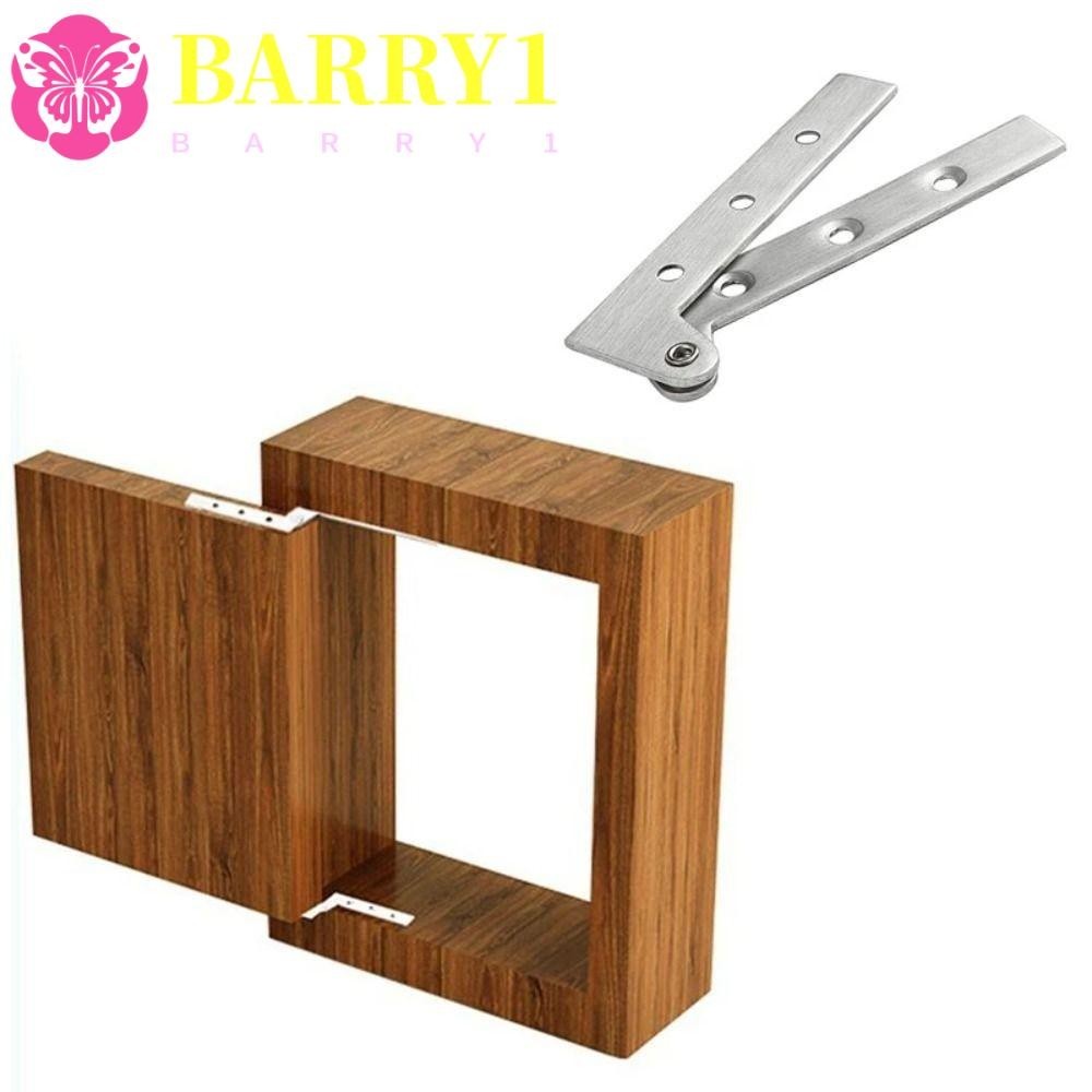 BARRY1 2PCS Hidden Hinges, Stainless Steel Seven-word Invisible Door ...