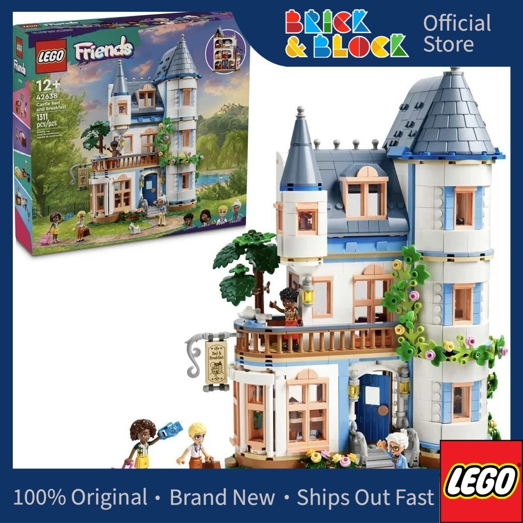 LEGO 42638 Castle Bed and Breakfast | LEGO Friends | Shopee Malaysia