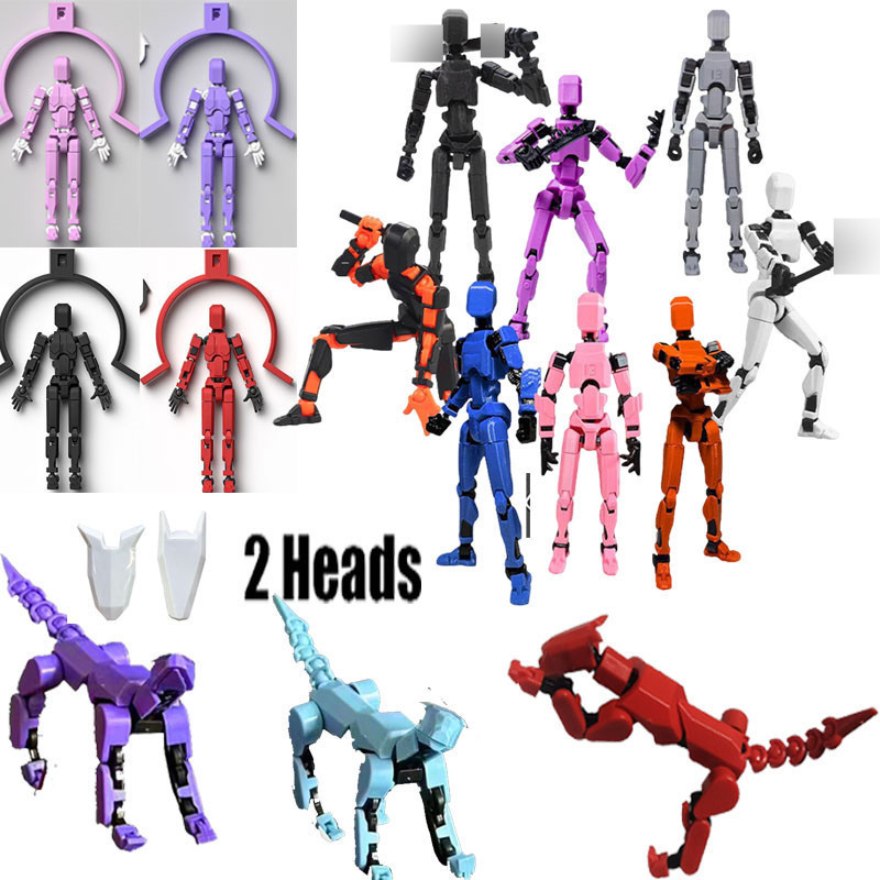 Lucky 13 Action Figure Dummy 13 3D Printer Model T13 Doll Figure ...