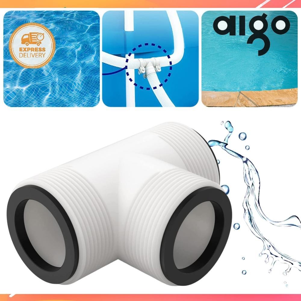 AIGONI™ Pool Hose T Splitter Pool Pump Hose Tee T-Joint Connector for ...