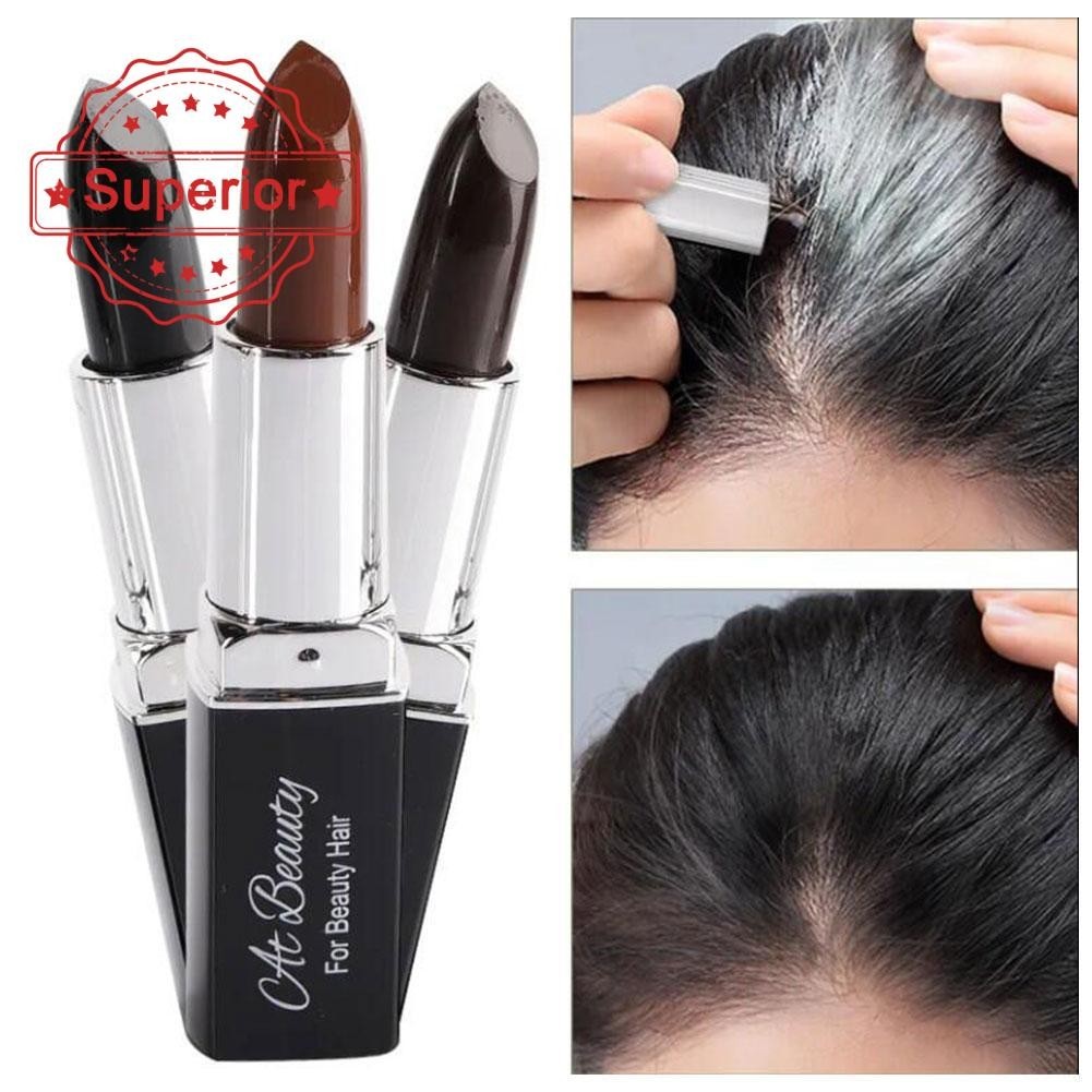 Temporary Black Hair Dye Stick Covers White Hair Supplements Permanent ...