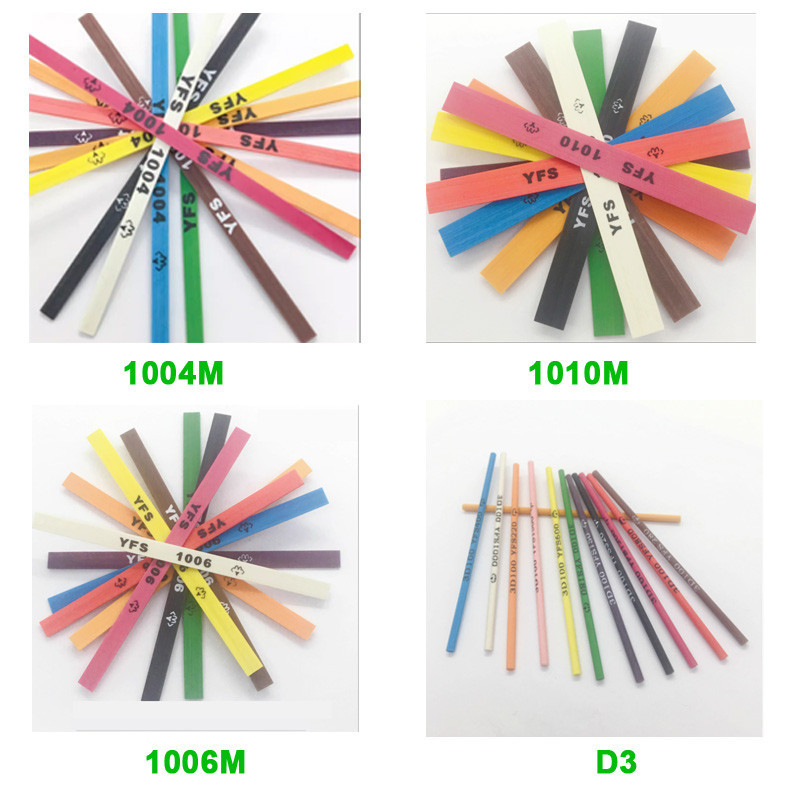 3PCS Taiwan YFS Ceramic fiber stone 1004M/1006M/1010M/D3 Grit 150#~1500 ...