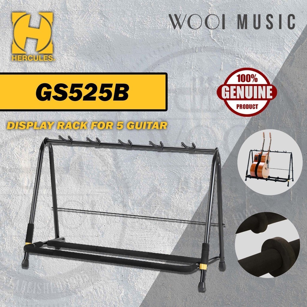 Hercules GS525B 5-PC Guitar Display Rack | Shopee Malaysia