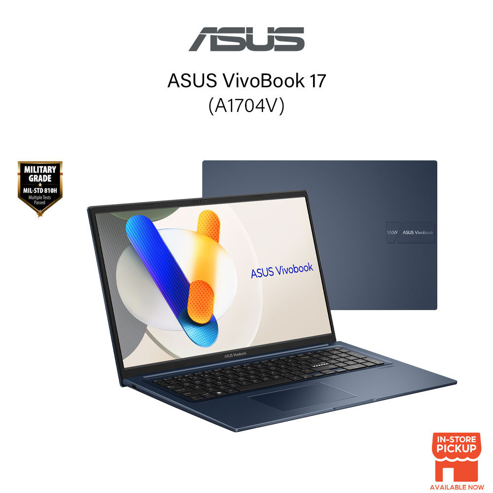 ASUS VivoBook 17 A1704V-AAU012WSM (Intel Core 7-150U /16GB-24GB RAM ...