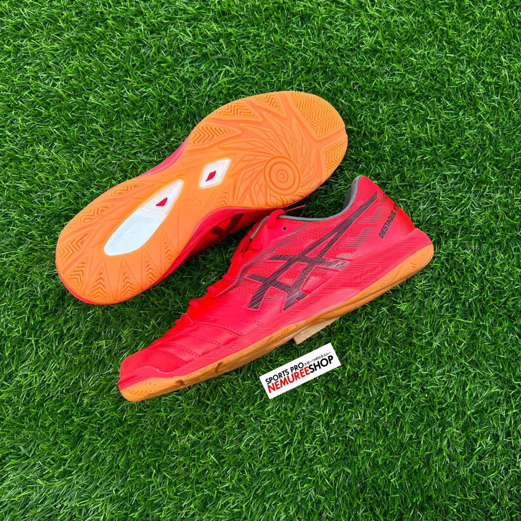 ASICS Futsal Shoes DESTAQUE K FF (RED/BLACK) | Shopee Malaysia