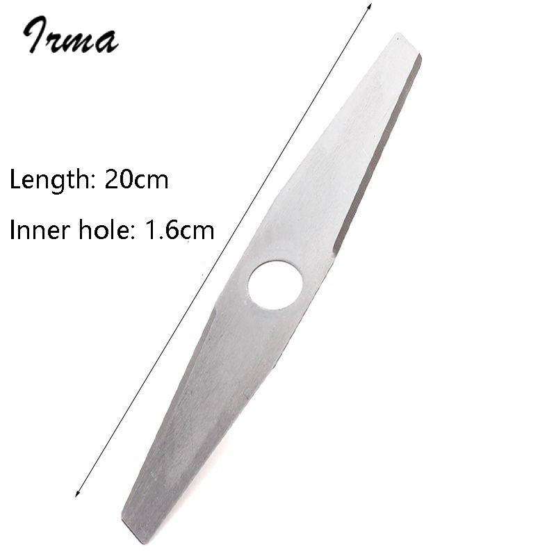 20cm Garden tools Lawn Mower Blade Cutting Grass Alloy Flat Blade Rice ...