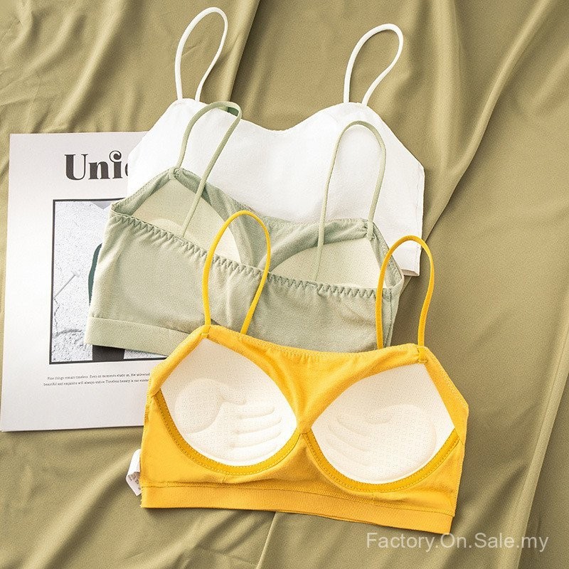 Beautiful Back Underwear Pure Cotton Seamless Wrap Breast Thin Style ...