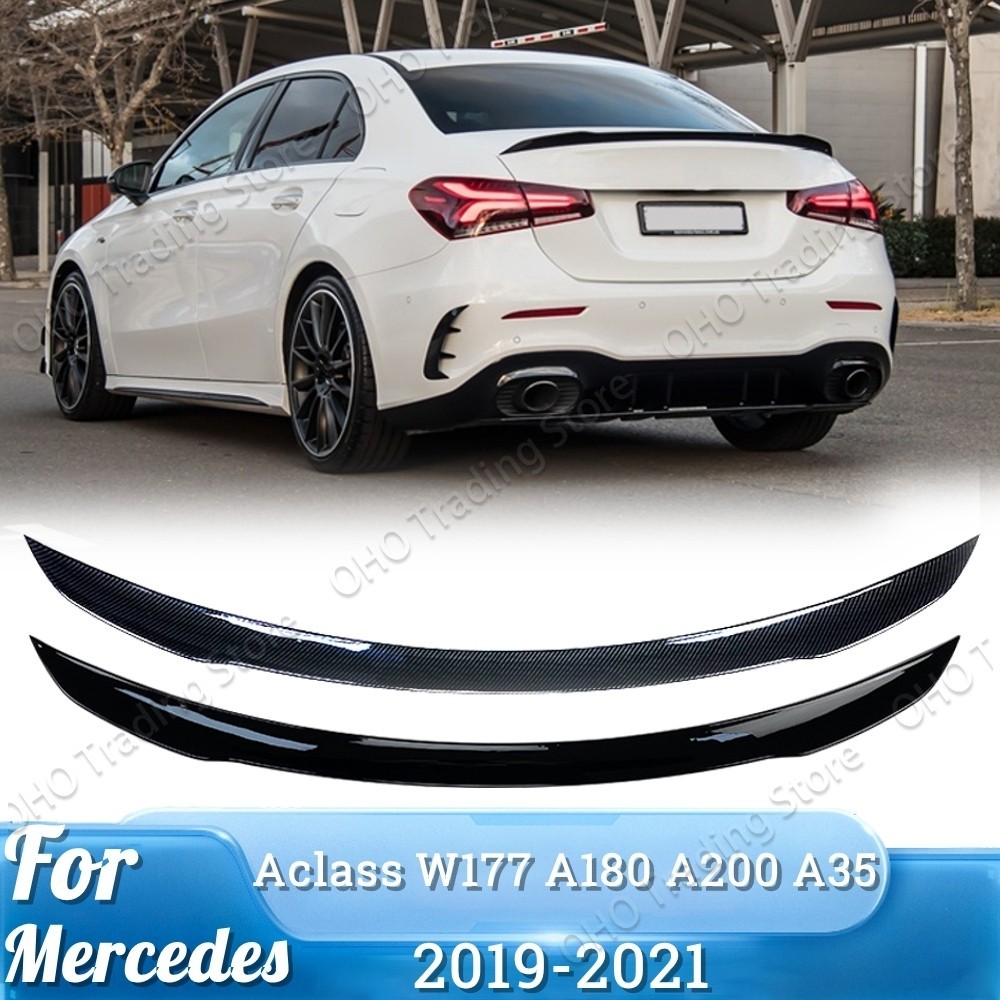 Rear Wing Trunk Roof Tail Spoiler Lip Kit For Mercedes Benz W177 V177 A ...