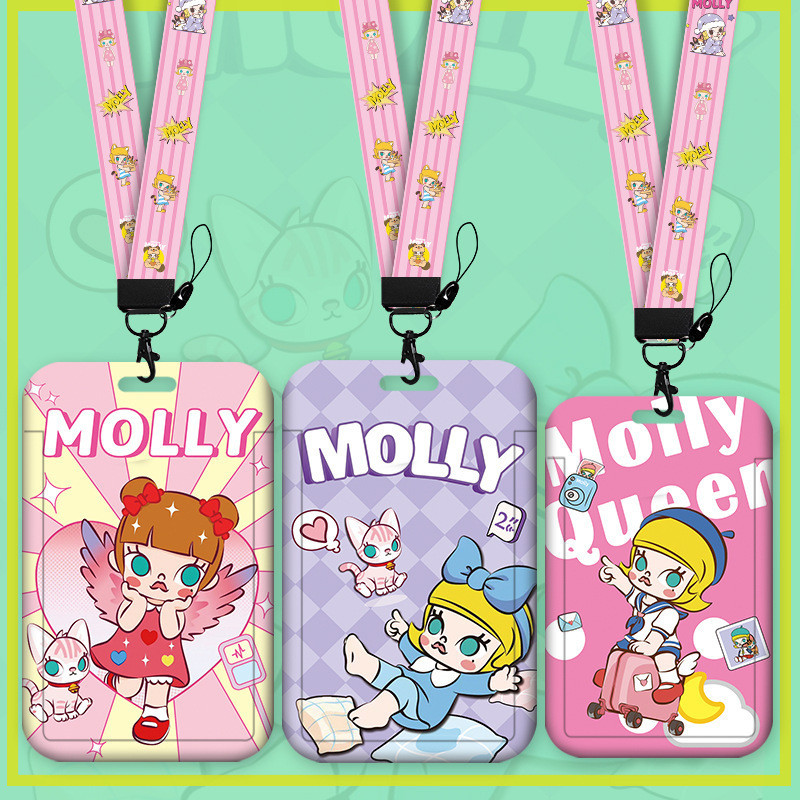 Anime POPMART POPMART Card Holder Cute Jasmine Sensor Identification ID ...
