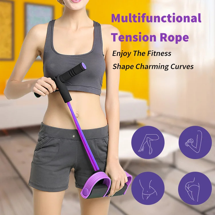 [Beauty Body] Home weight loss resistance rope Multi-purpose fitness ...