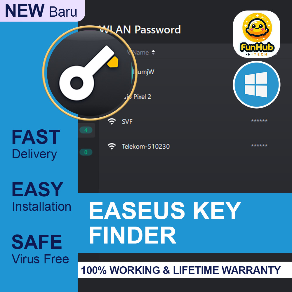 EASEUS KEY FINDER ⭐ Full Version ⭐ Windows PC Software | Lifetime ...
