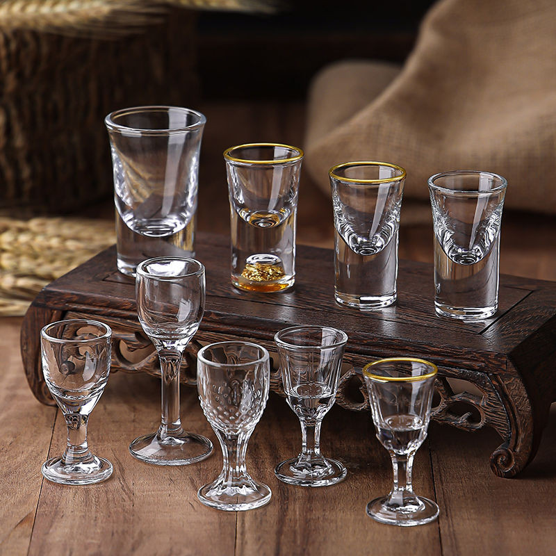 Glass Wine Glass Household Spirit Glass Liquor Divider Tass Wine Set ...
