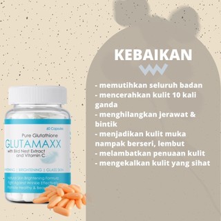 Gluta putih kulit badan Supplement body skin whitening Mencerahkan ...