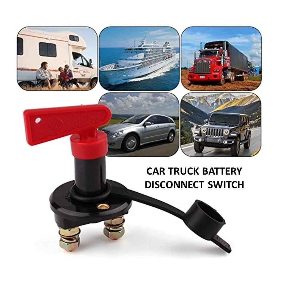 Universal Car Truck Vehicle Battery Disconnect Switch 400A Terminal Cut ...