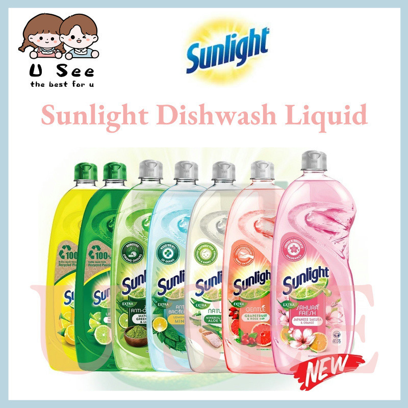 READY STOCK!!! Sunlight Dishwashing Liquid 800/900ml - 7 Variants ...