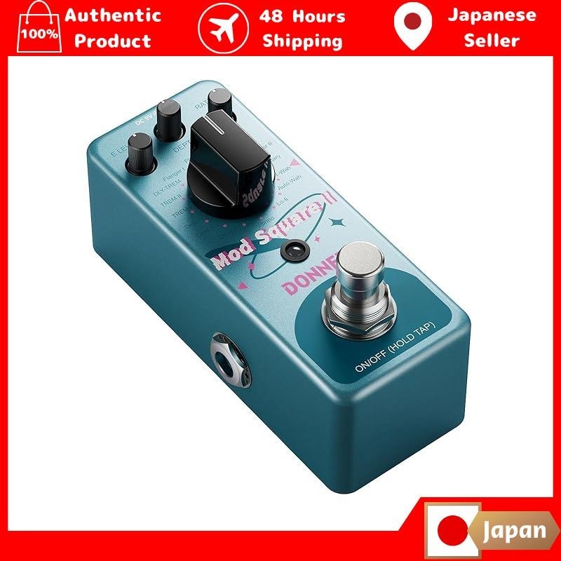 [Authentic]Donner Guitar Effects Modulator 16 Modulation Modes (Chorus, Phaser, Tremolo, Flanger ...