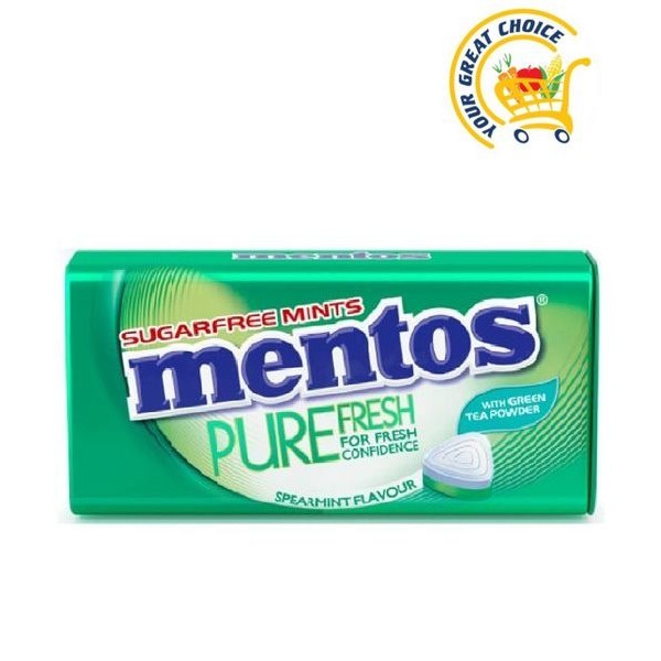 Mentos Pure Fresh Spearmint Tin 35g | Shopee Malaysia