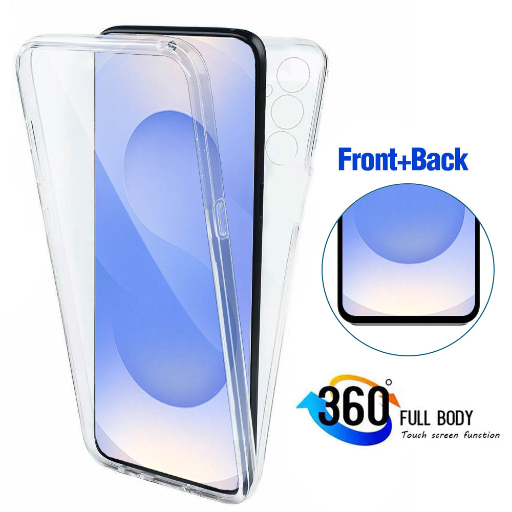 For Samsung Galaxy S25 Ultra Case 360° Full Body Clear Cover SamsungS25 ...