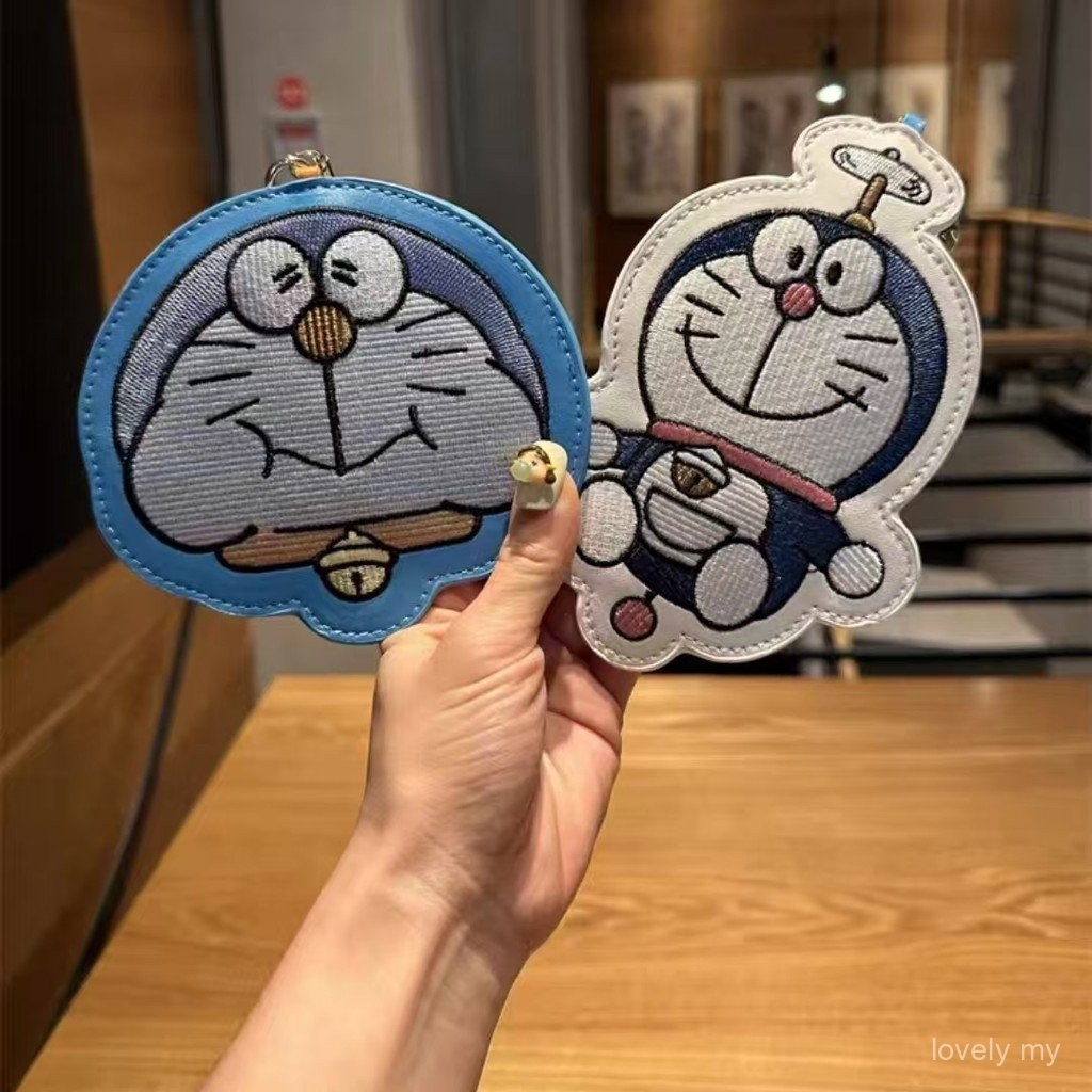 Japan Japan New Style Doraemon Embroidery ID Card Holder Cute ...