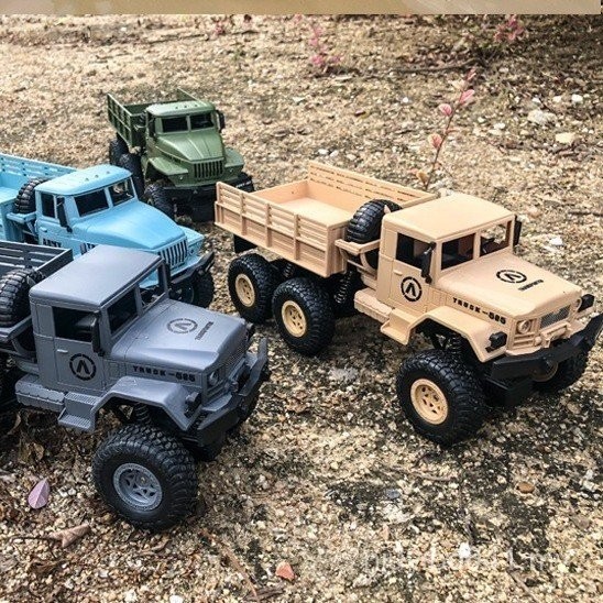 Children Wireless Remote Control Military Truck Truck Off-Road Vehicle ...