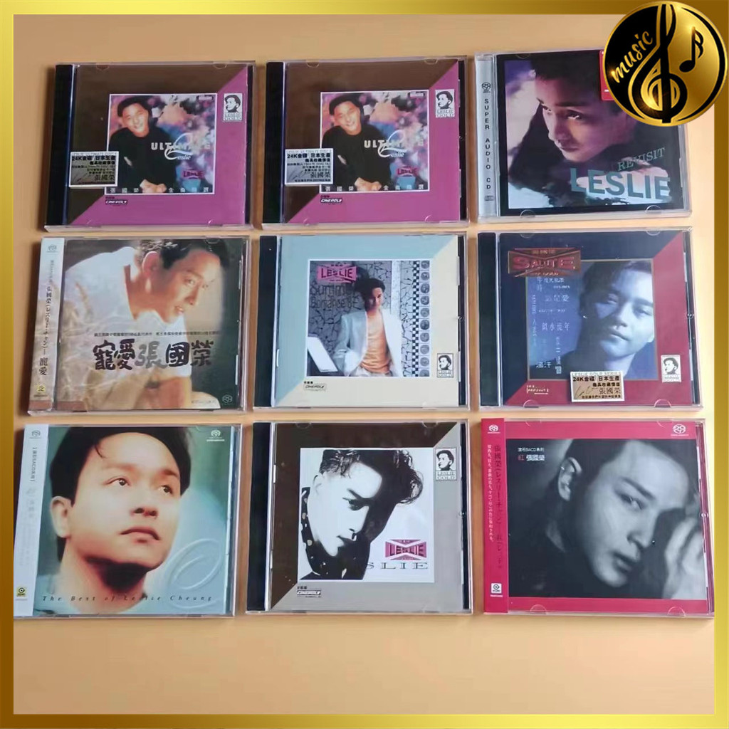 Original Leslie Cheung Cheung Kwok Wing 9 Albums Set CD Album [Sealed] Brand New Available ...
