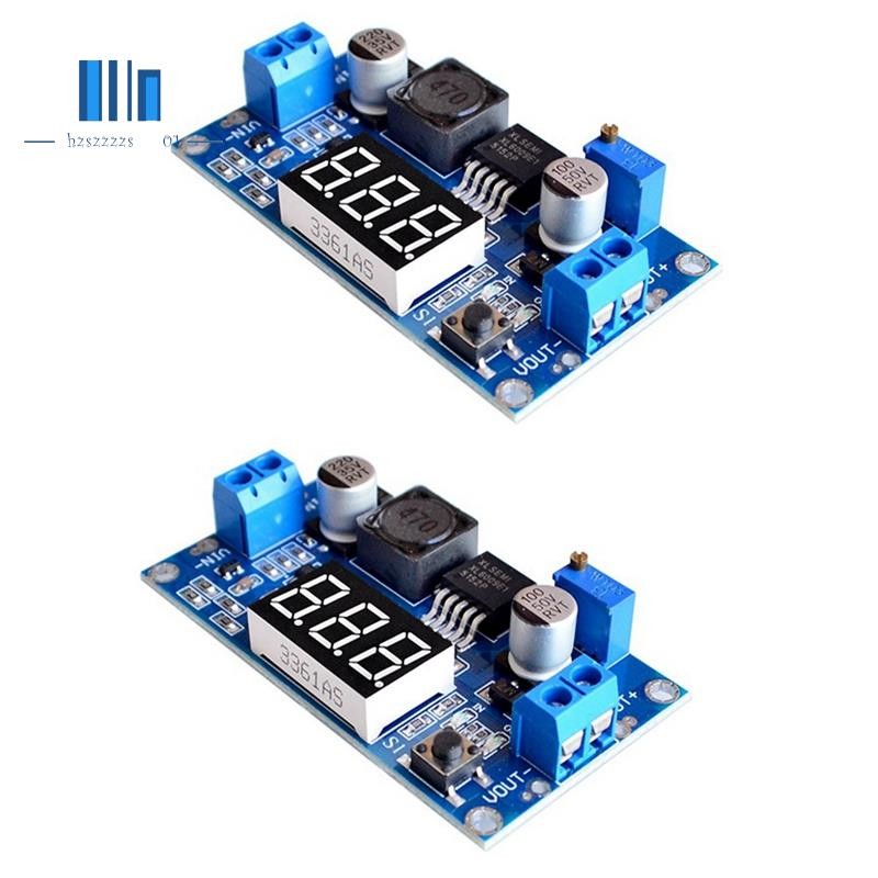 2Pcs XL6009 DC-DC Booster Module Adjustable Step-Up Boost Converter ...