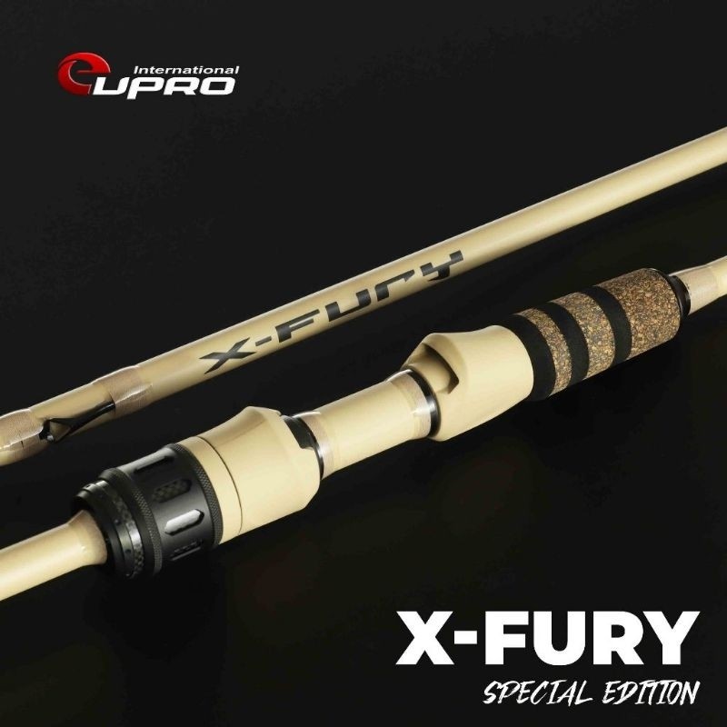 2025 NEW EUPRO X-FURY X FURY XFURY SPINNING AND CASTING FISHING ROD FUJI GUIDE | Shopee Malaysia