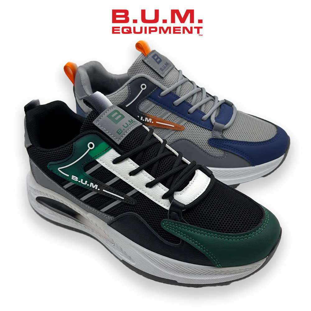 BUM Equipment Men's Shoe BM99219/BM99220 ( Black x Green / Grey x ...
