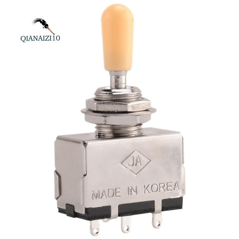 Solid Knob Shaft Box Style Sg 3 Way Pickup Selector Toggle Switch ...