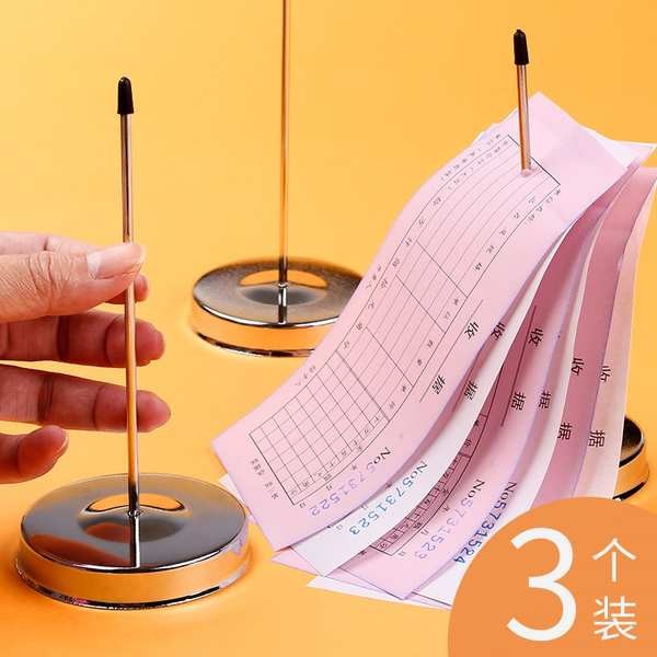 🔥 Restaurant Receipt Holder 🔥 Take-out List Receipt Clip Paper Memo ...