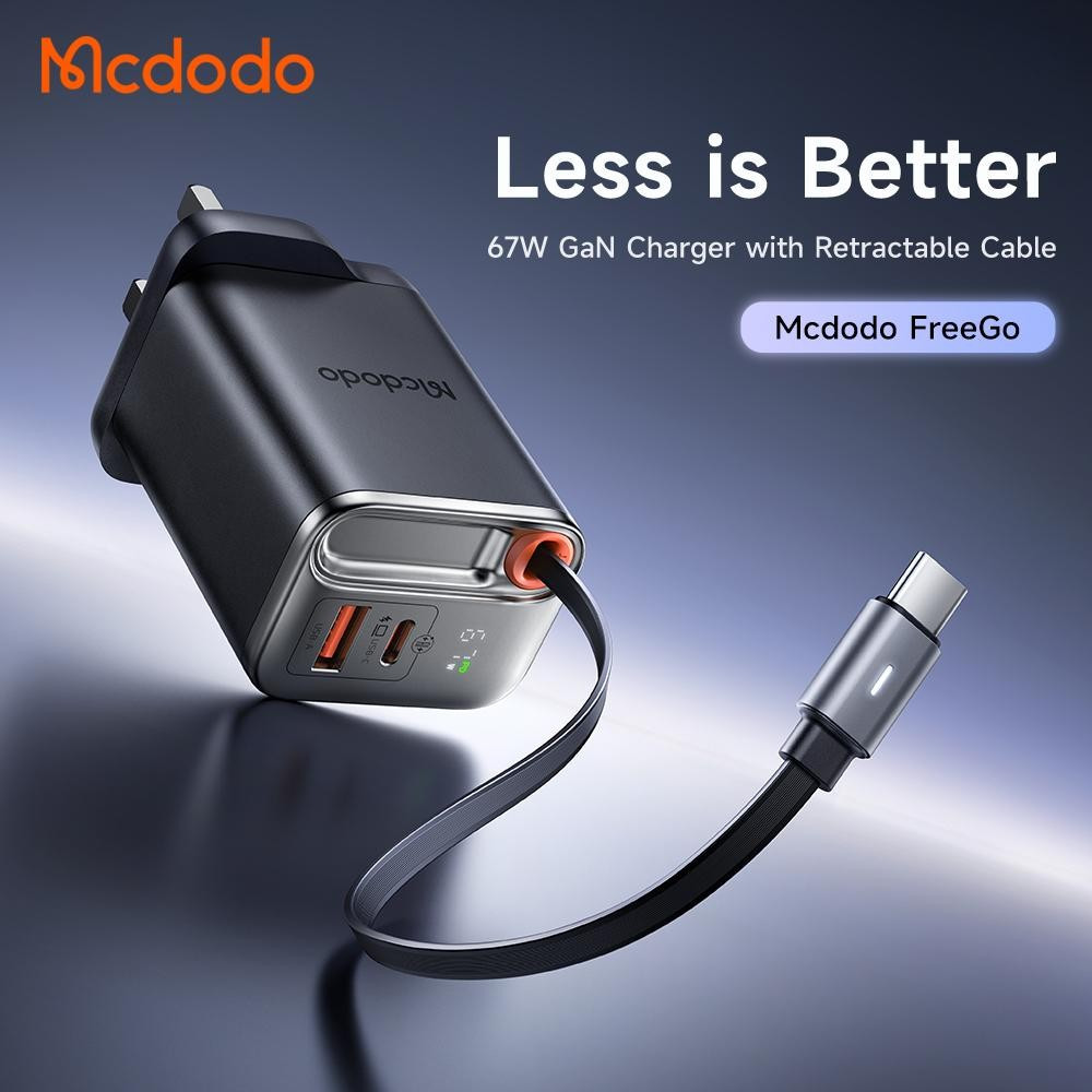 Mcdodo FreeGo CH-4090 67W / CH-4270 40W GaN Charger With Built-in ...