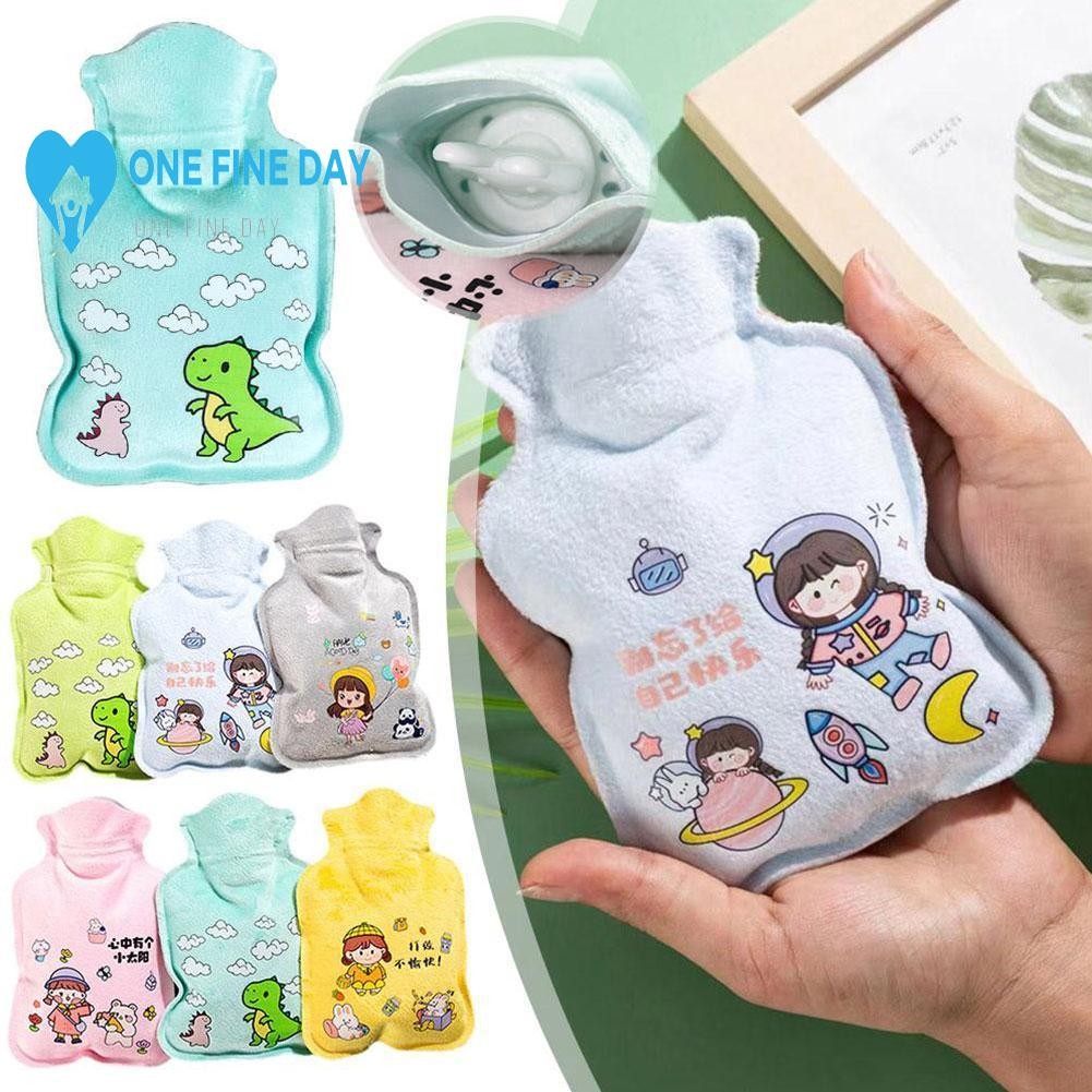 Cute Mini Cartoon Warm Water Bag Plush Cartoon Hot Water Bag For Kids ...