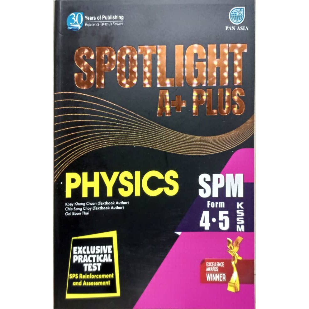 SPOTLIGHT A+ PLUS SPM PHYSICS FORM 4.5 (PAN ASIA) 2025 | Shopee Malaysia