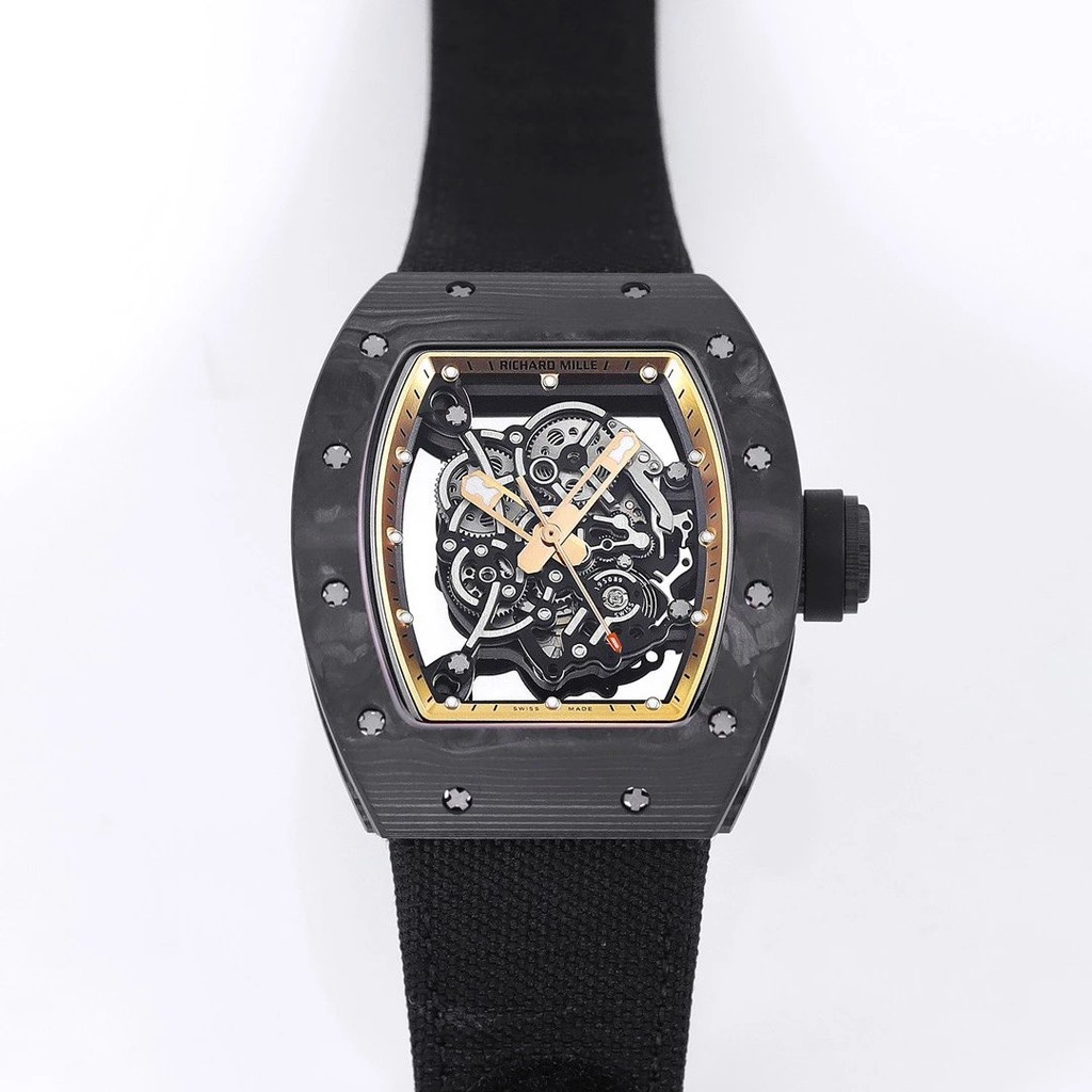 Ku Richard Watch Men's Series RM055 Carbon Fiber Case Seiko Movement ...