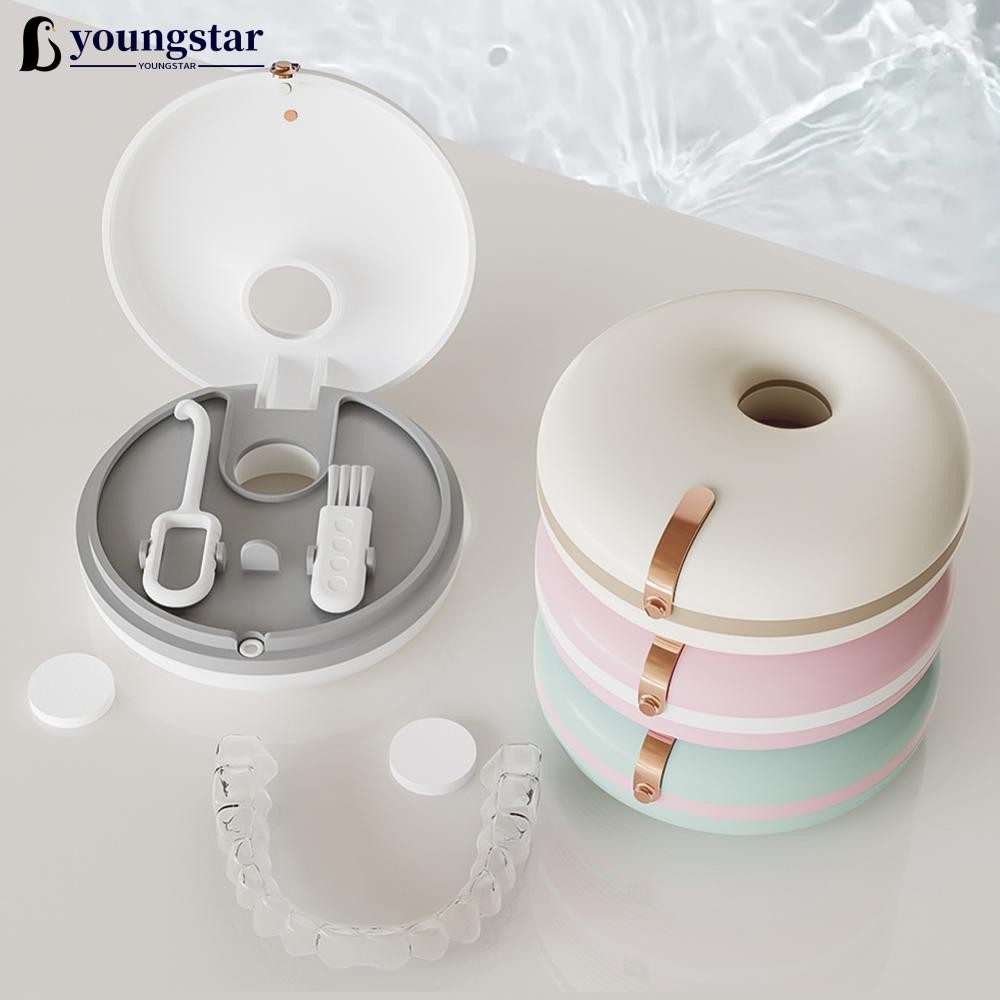 YOUNGSTAR Doughnut Braces Storage Box Invisible Braces Orthodontic ...