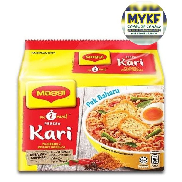 MAGGI KARI 2MINIT 5+1PEKS | Shopee Malaysia