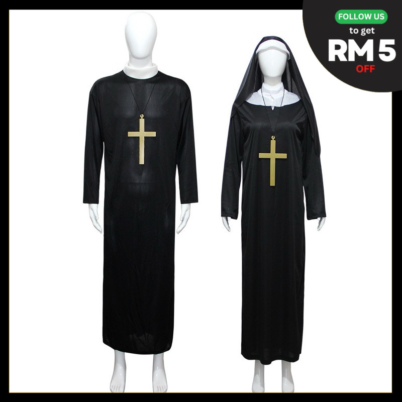【Ready Stock🇲🇾】The Conjuring Halloween Costume the nun ...