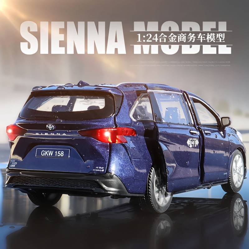 1:24 Senna, kereta perniagaan, model kereta aloi, simulasi, kereta ...