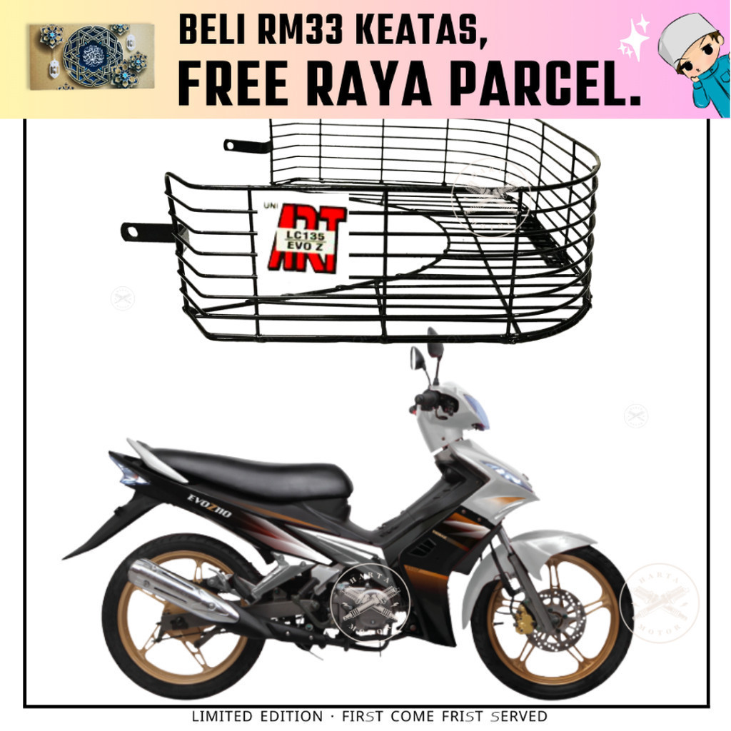𝗔𝗥𝗧 𝗙𝗥𝗘𝗘 𝗧𝗔𝗣𝗔𝗞 𝗕𝗔𝗪𝗔𝗛 DEMAK EVO Z EVOZ LC135 FIRST MODEL WIRE BASKET ...