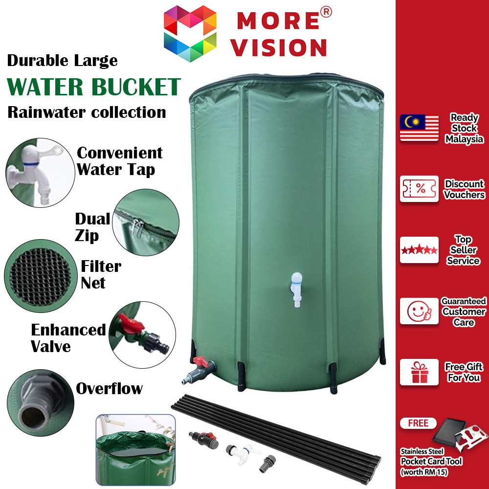 Portable Rain Barrel Water Foldable Bucket 50L/100L/200L/250L/500L ...