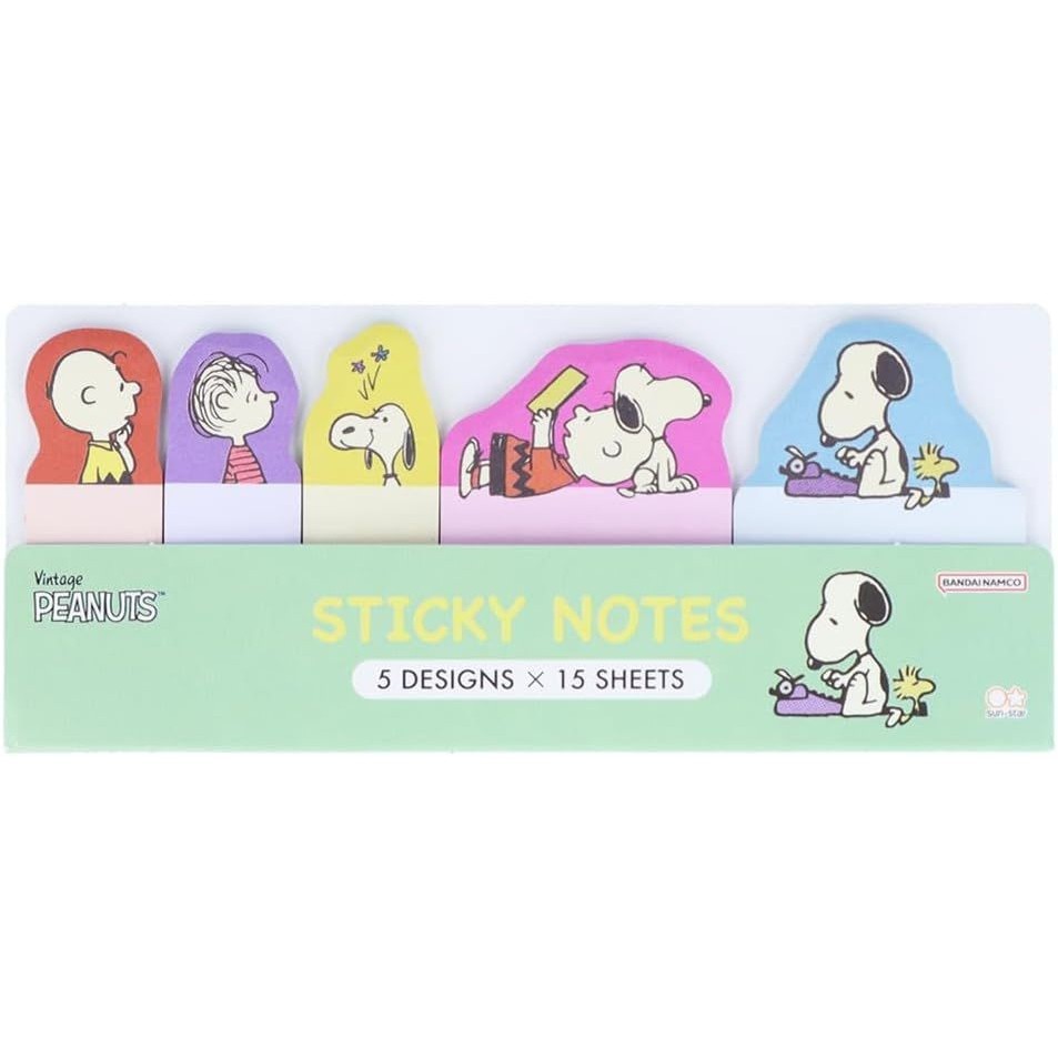 sun-star Note Label Set/Snoopy/Dog House/1950s/S & F eslite | Shopee ...